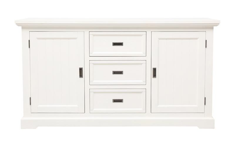 Hamptons Buffet 166cm in White by OzDesignFurniture - Style Sourcebook