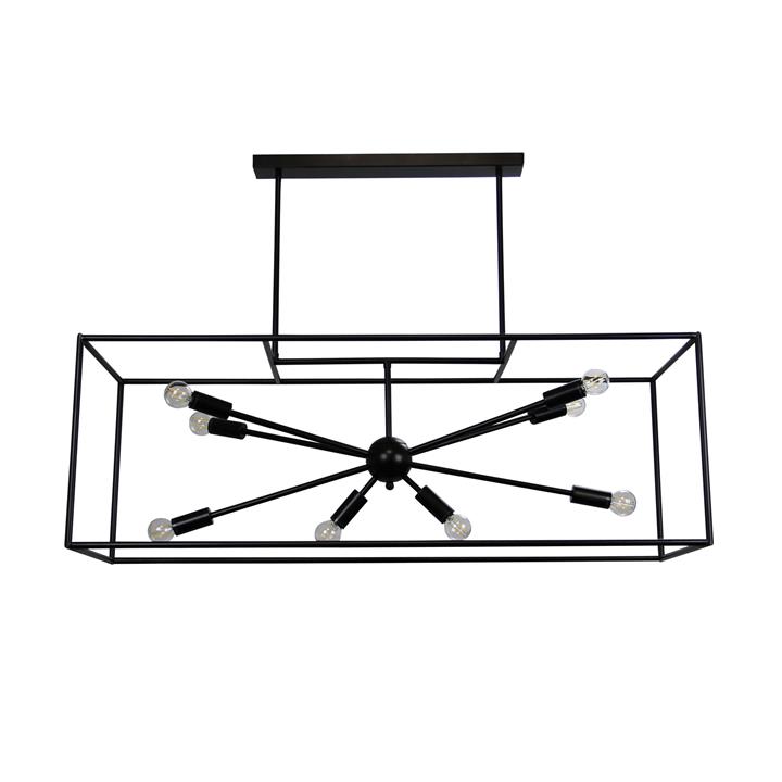 Georgetown Horizontal Metal Box Pendant Light by Oriel Lighting - Style ...