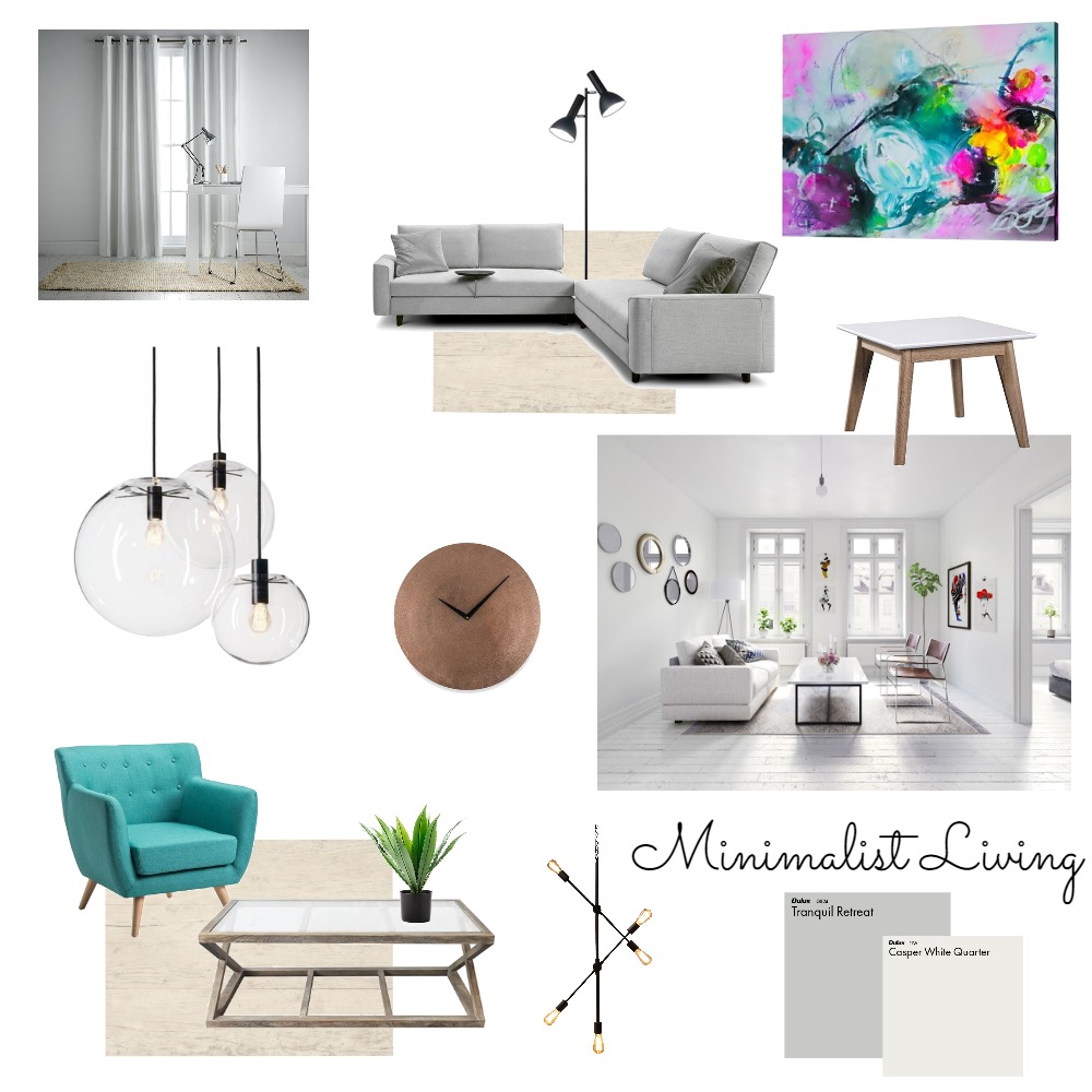 minimalist living Interior Design Mood Board by Graciela - Style Sourcebook