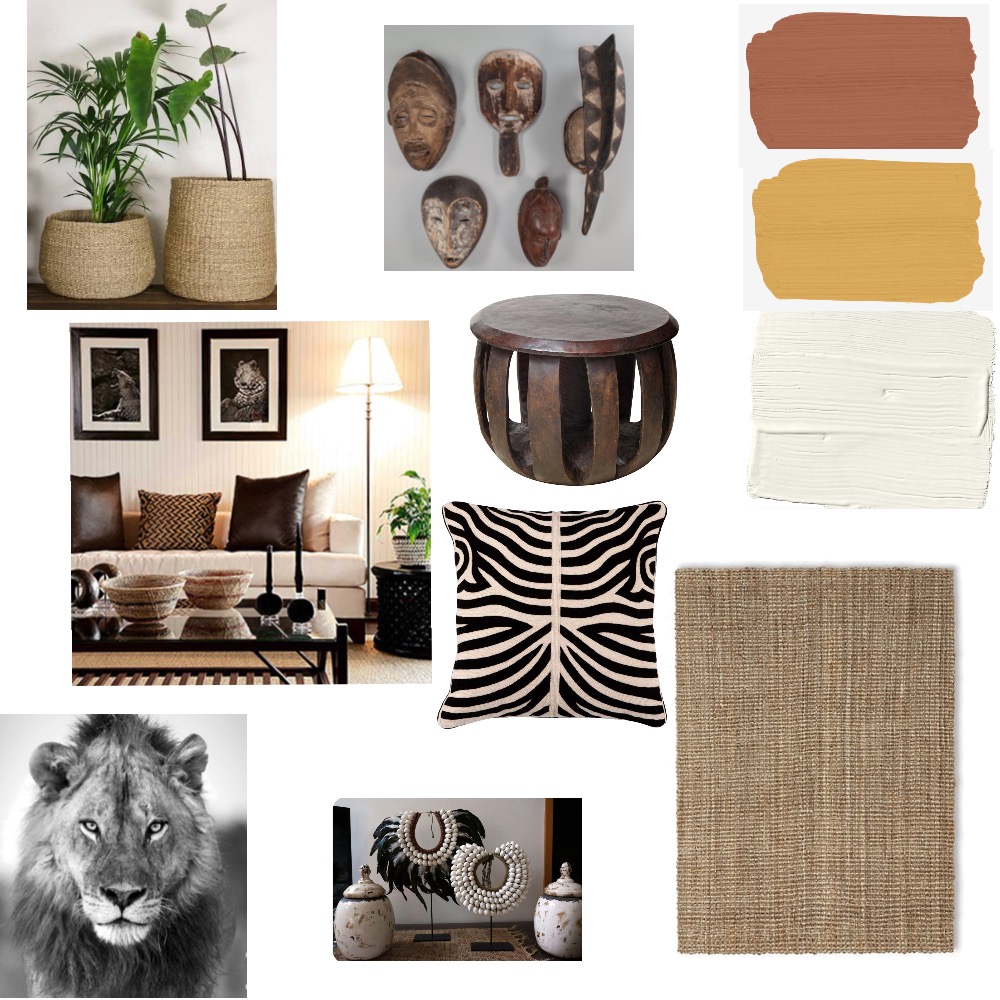 African mood Interior Design Mood Board by EmmaBromley - Style Sourcebook