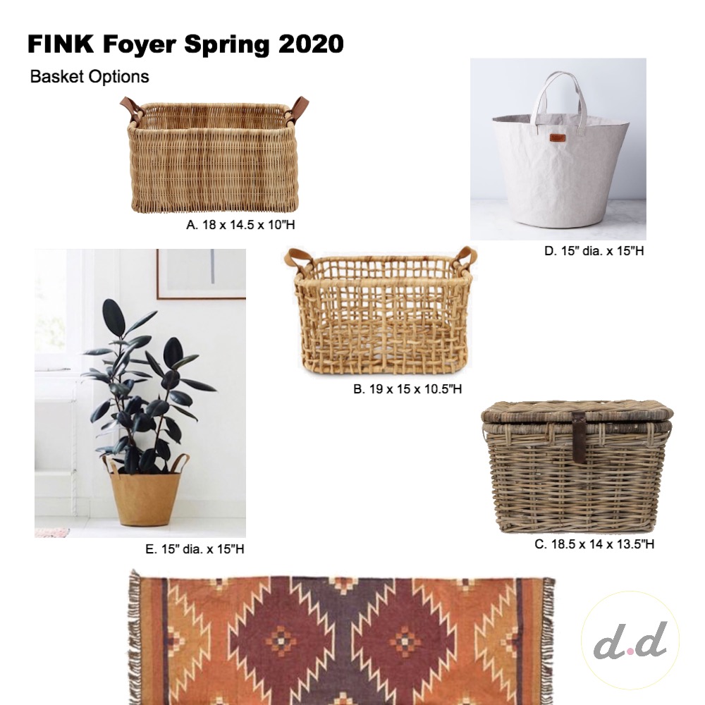 FINK Foyer - Bins Interior Design Mood Board by dieci.design - Style ...