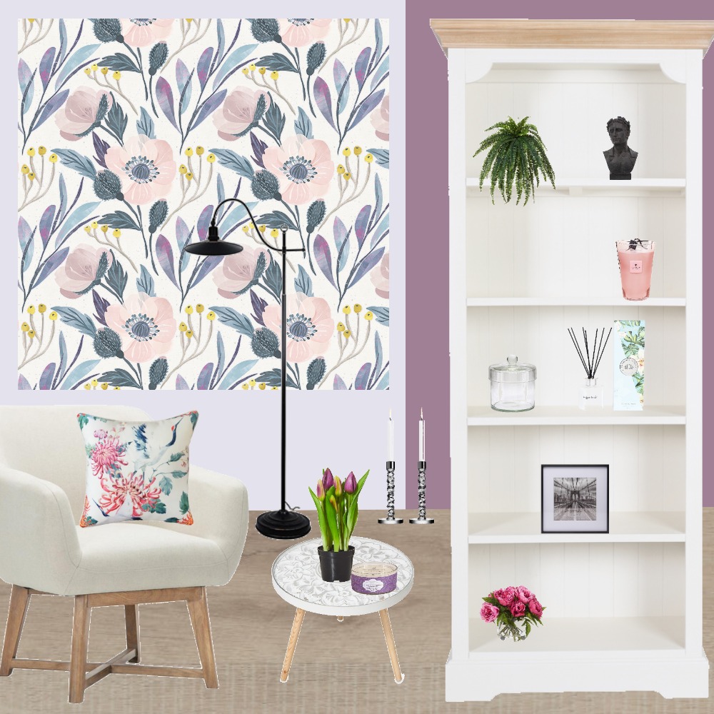 A Girl's Reading Corner Interior Design Mood Board by Mermaid - Style ...