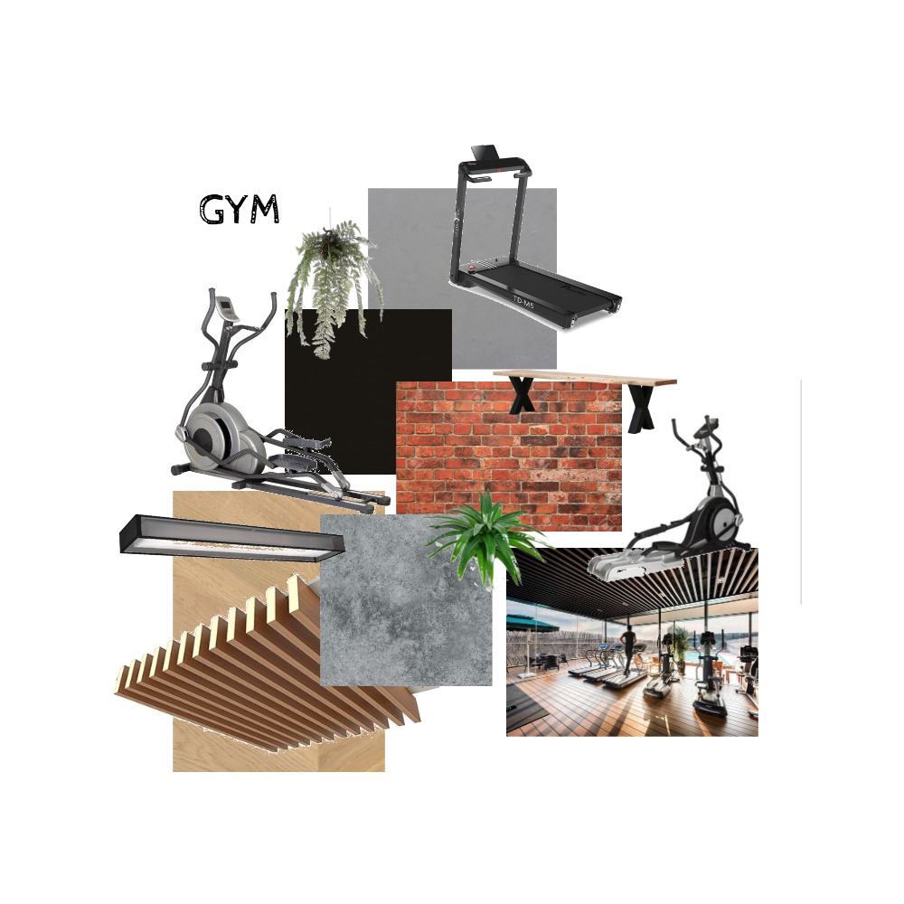 Gym Interior Design Mood Board by Meghna - Style Sourcebook