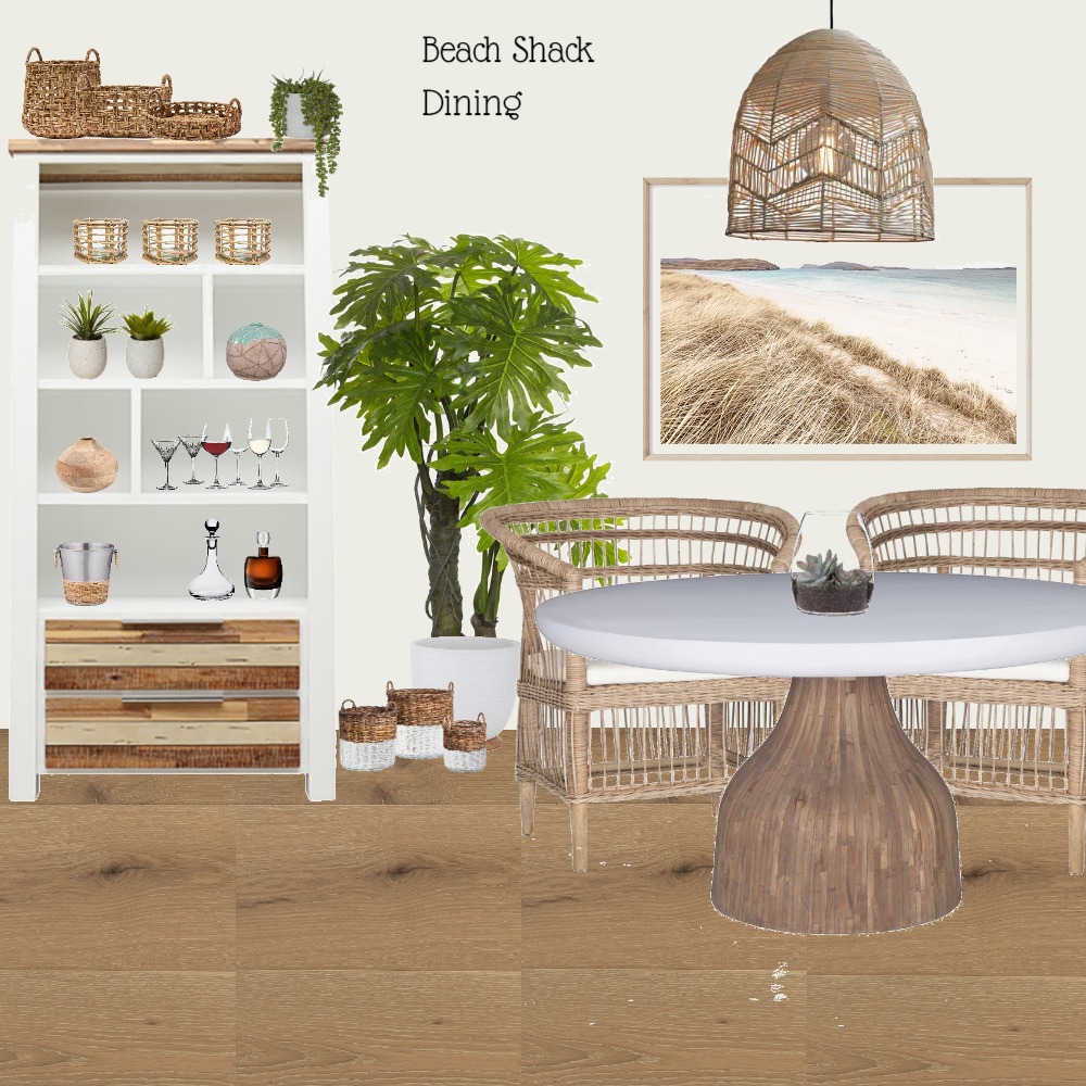 Beach Shack Dining Interior Design Mood Board by Jo Laidlow - Style ...