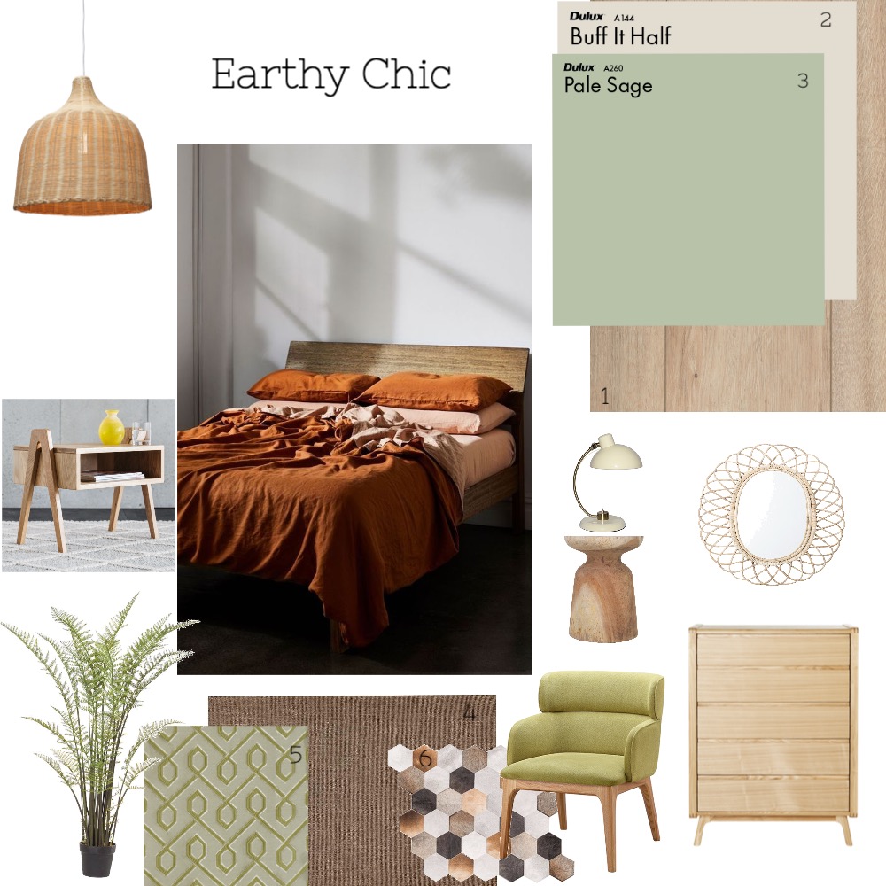 Modern Rustic Interior Design Mood Board by SMQ Designs - Style Sourcebook