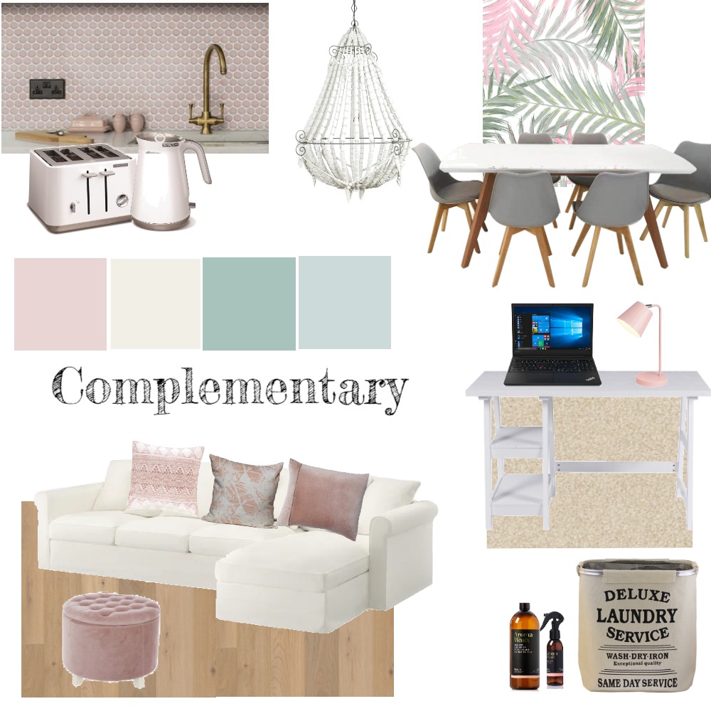 Complementary Mood Board Interior Design Mood Board by KateLT | Style ...