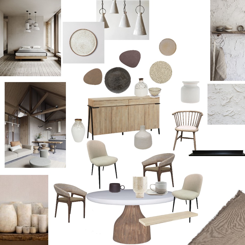 Wabi-Sabi Interior Design Mood Board by Natalie le Roux - Style Sourcebook