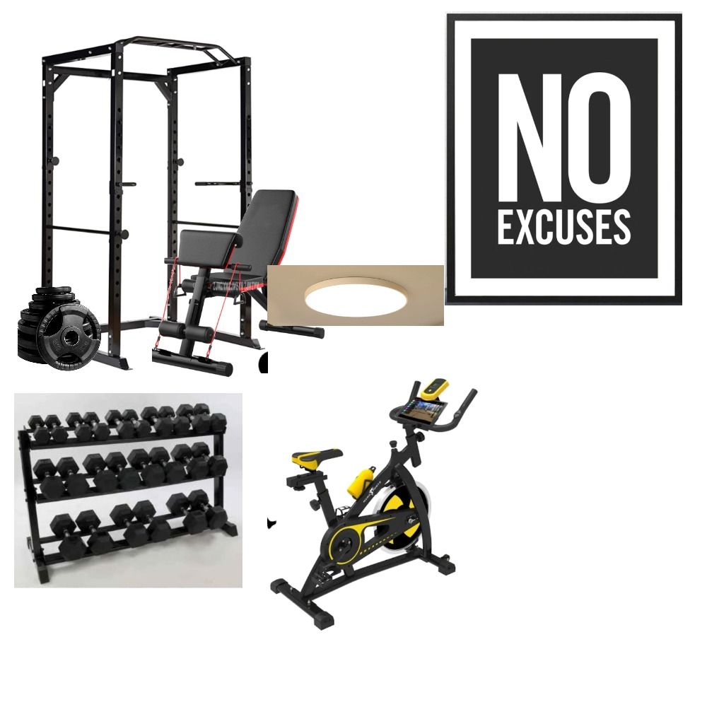 Home Gym Interior Design Mood Board by Dilan - Style Sourcebook