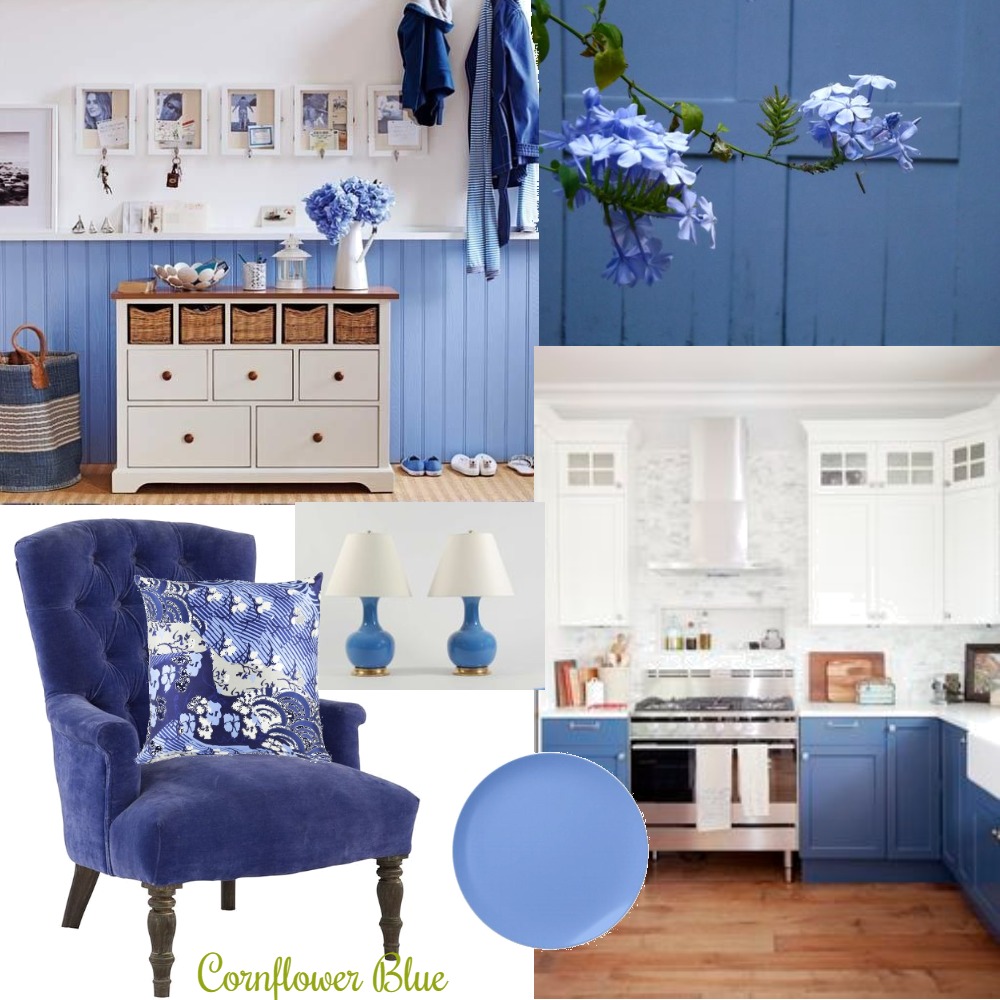 Cornflower Blue - Inspo Board 1 Interior Design Mood Board by ...