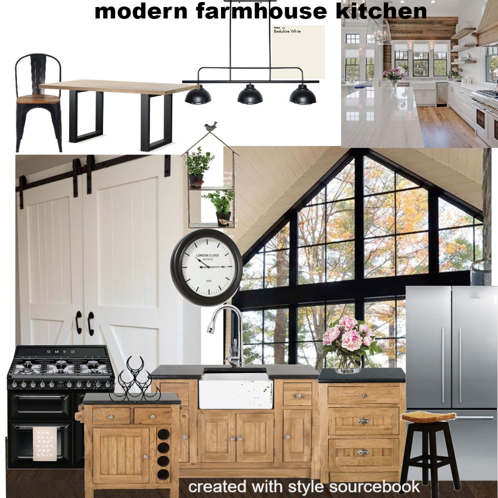 modern farmhouse kitchen Interior Design Mood Board by Mollynobelius ...