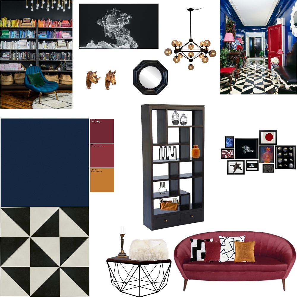 Sci-Fi Maximalist Interior Design Mood Board by HS_Whitby - Style ...