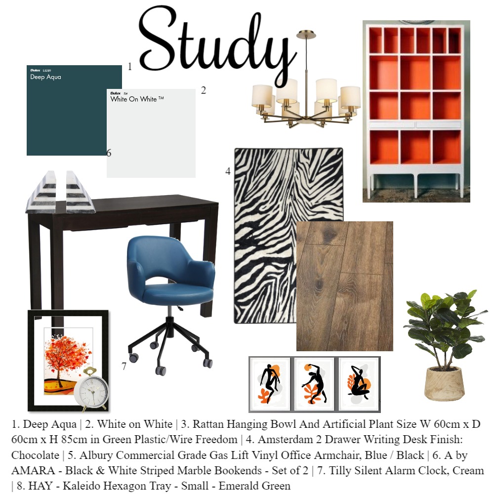 study Interior Design Mood Board by saraj2303 - Style Sourcebook