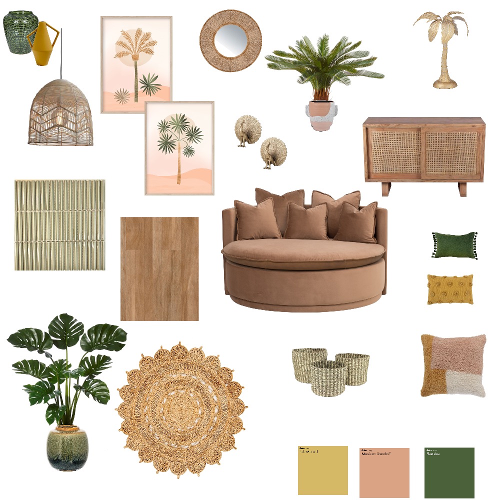 earthy tones Interior Design Mood Board by Sophie Mayall - Style Sourcebook
