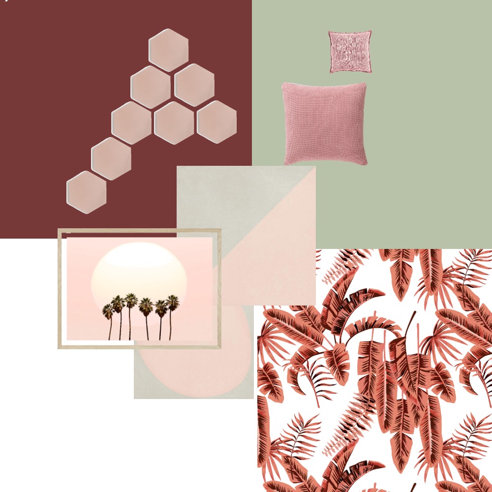 pink / green Interior Design Mood Board by Toni Martinez - Style Sourcebook