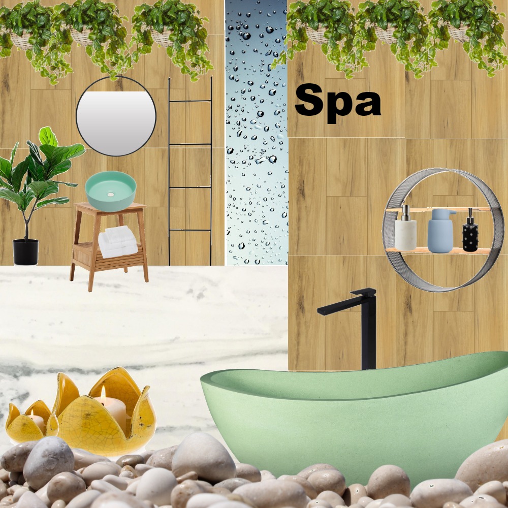 spa bathroom Interior Design Mood Board by dekel - Style Sourcebook