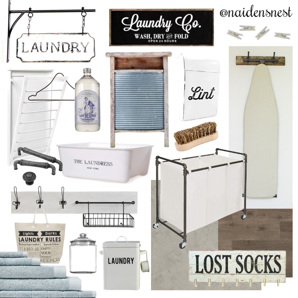 Laundry Mood Board Interior Design Mood Board by NAIDEN - Style Sourcebook