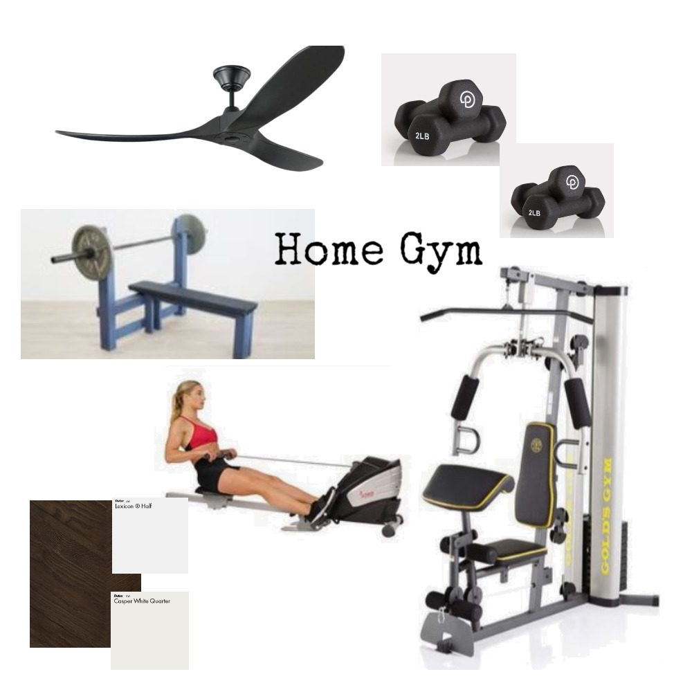 Home Gym Interior Design Mood Board by solange1992 - Style Sourcebook