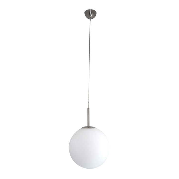 Bally Glass Ball Pendant Light, Medium by Telbix - Style Sourcebook