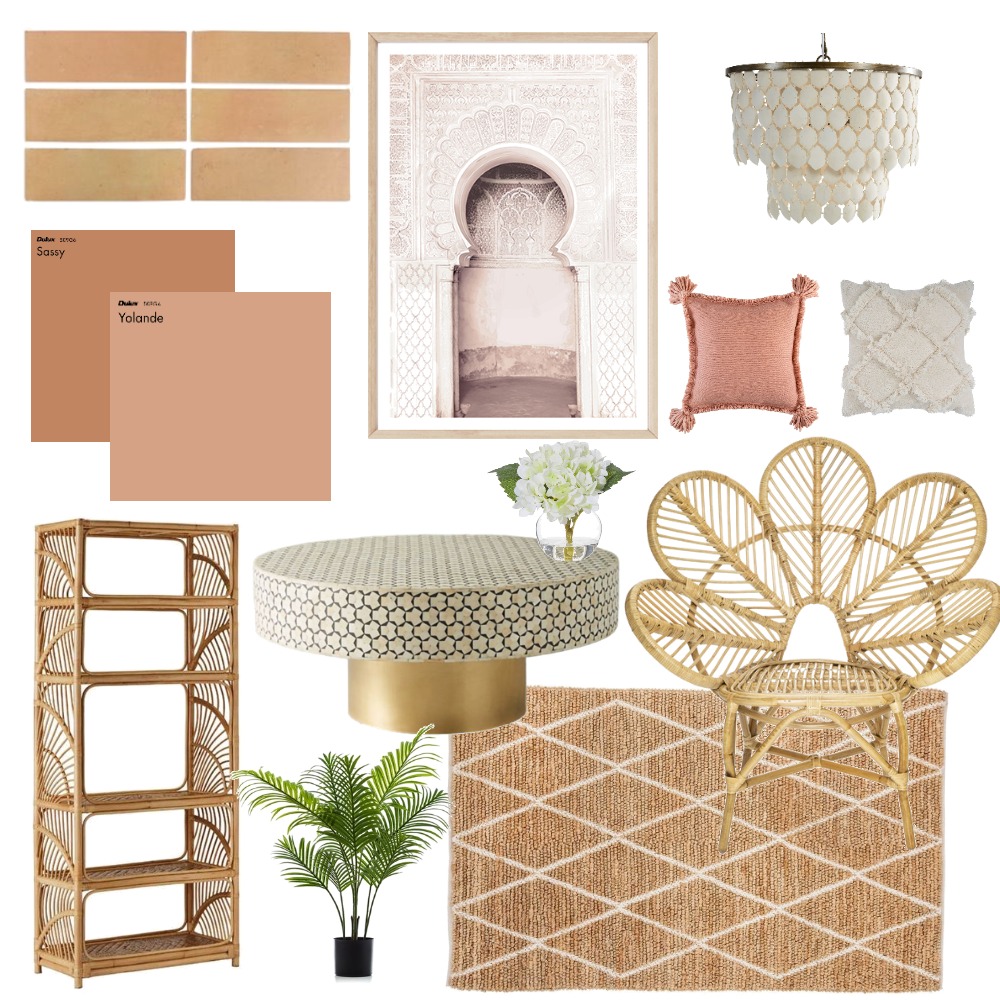 Moroccan Living Room Interior Design Mood Board by interiorsbyrae ...
