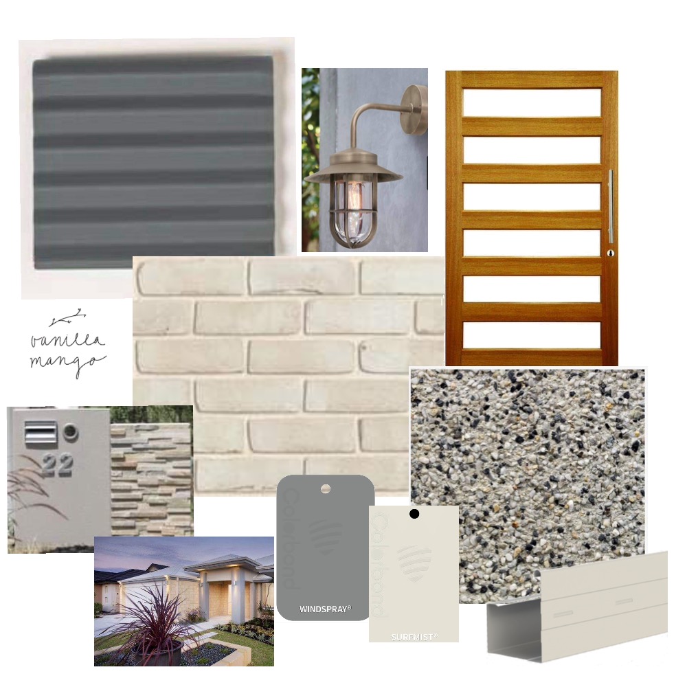 Exterior mood board Interior Design Mood Board by Stone and Oak - Style ...
