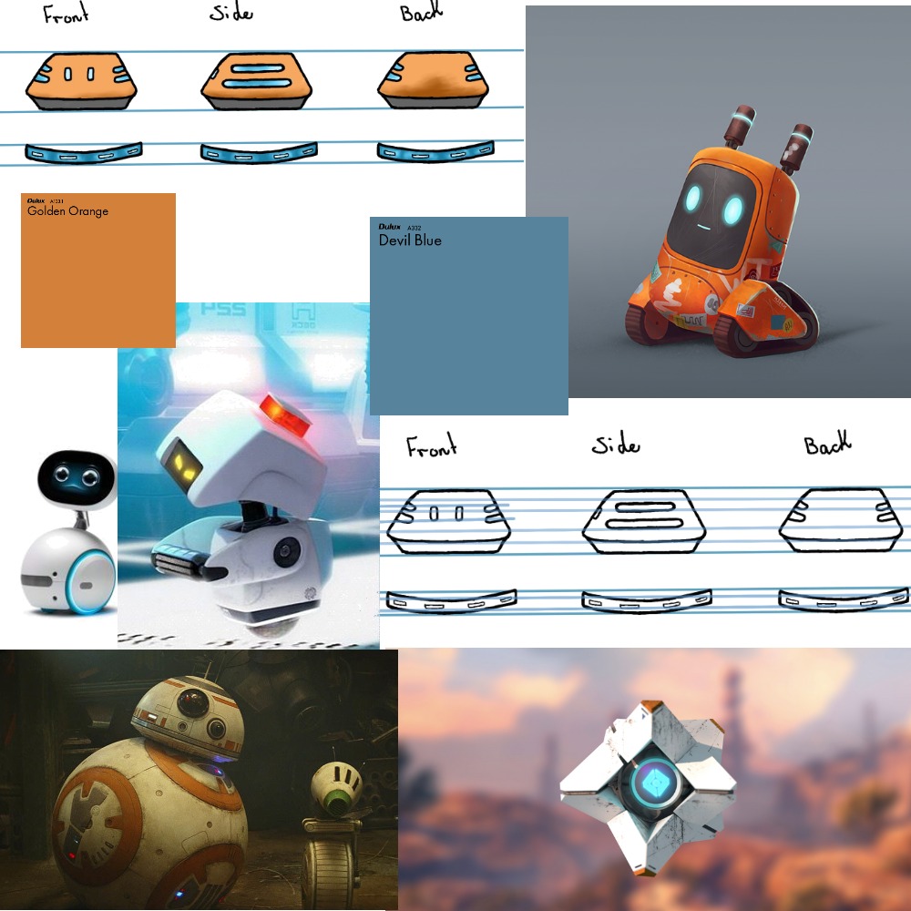 Robots 2.0 Interior Design Mood Board by Kodai no hana - Style Sourcebook