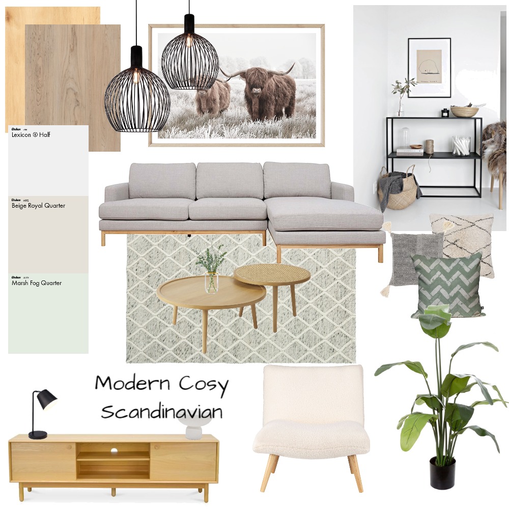 Contemporary Scandinavian Interior Design Mood Board by Linlov - Style ...