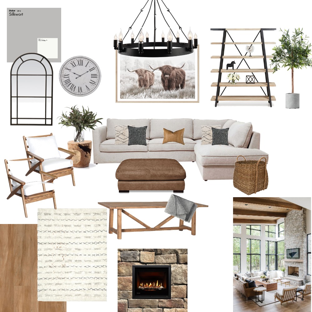MODERN FARMHOUSE Interior Design Mood Board by isabelllesmith - Style ...