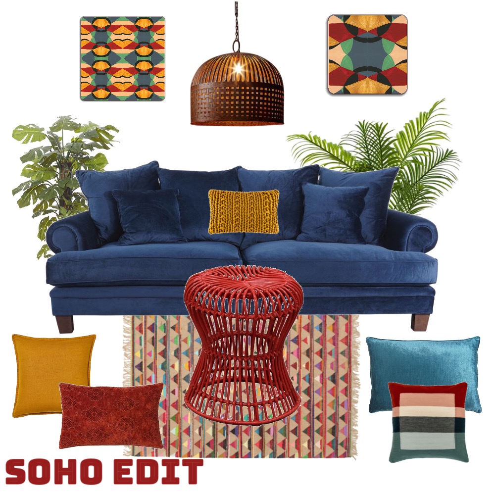 Soho Edit Interior Design Mood Board by Louise Kenrick - Style Sourcebook
