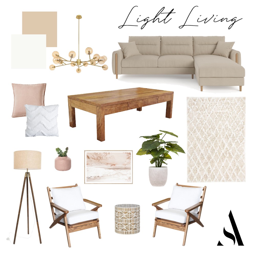 Light Living Renovation 002 Interior Design Mood Board by Amelia ...