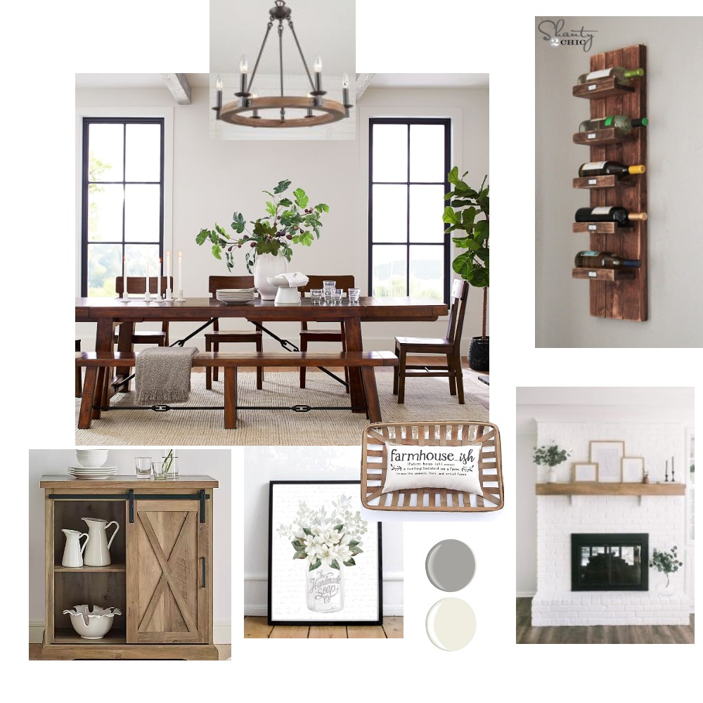 modern farmhouse look Interior Design Mood Board by hugu - Style Sourcebook
