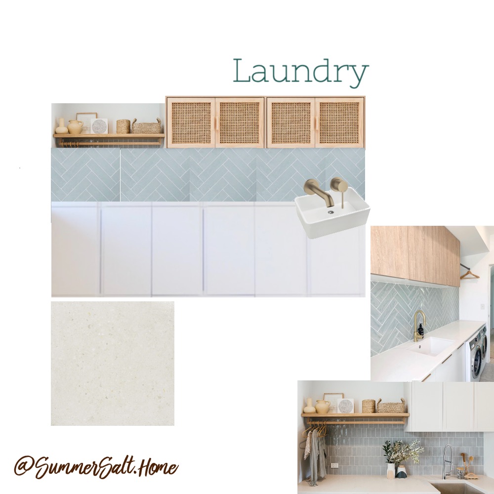 Laundry Interior Design Mood Board by SummerSalt Home - Style Sourcebook