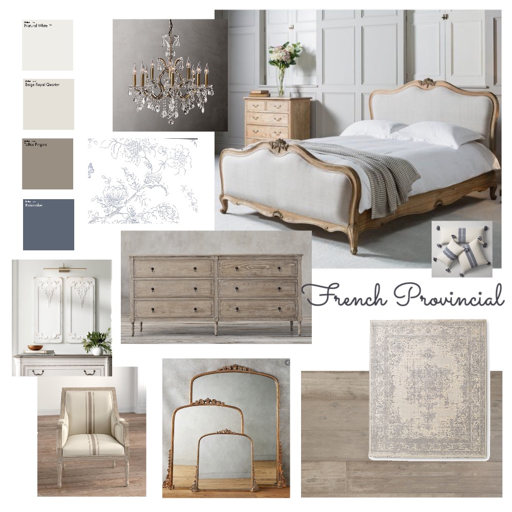 French Provincial Interior Design Mood Board by Kaleighisabelle - Style ...