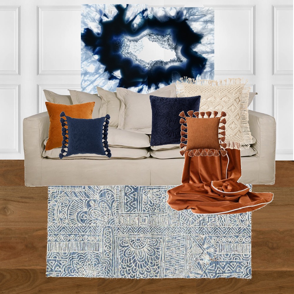 complementary style living room Interior Design Mood Board by ...