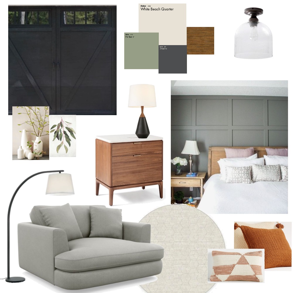 Master Bedroom Interior Design Mood Board by NMBS Designs - Style ...