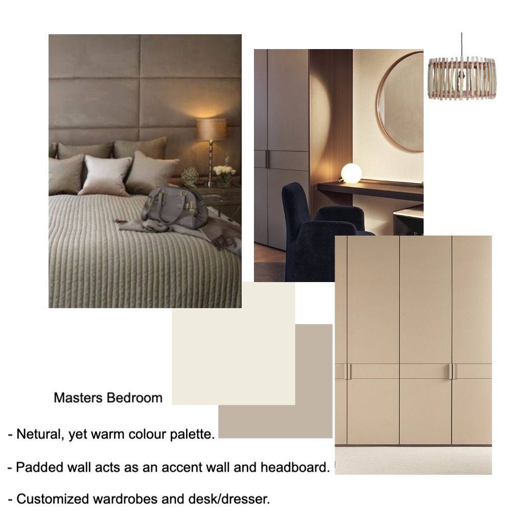 Marci Masters Bedroom Interior Design Mood Board by Margo Midwinter ...