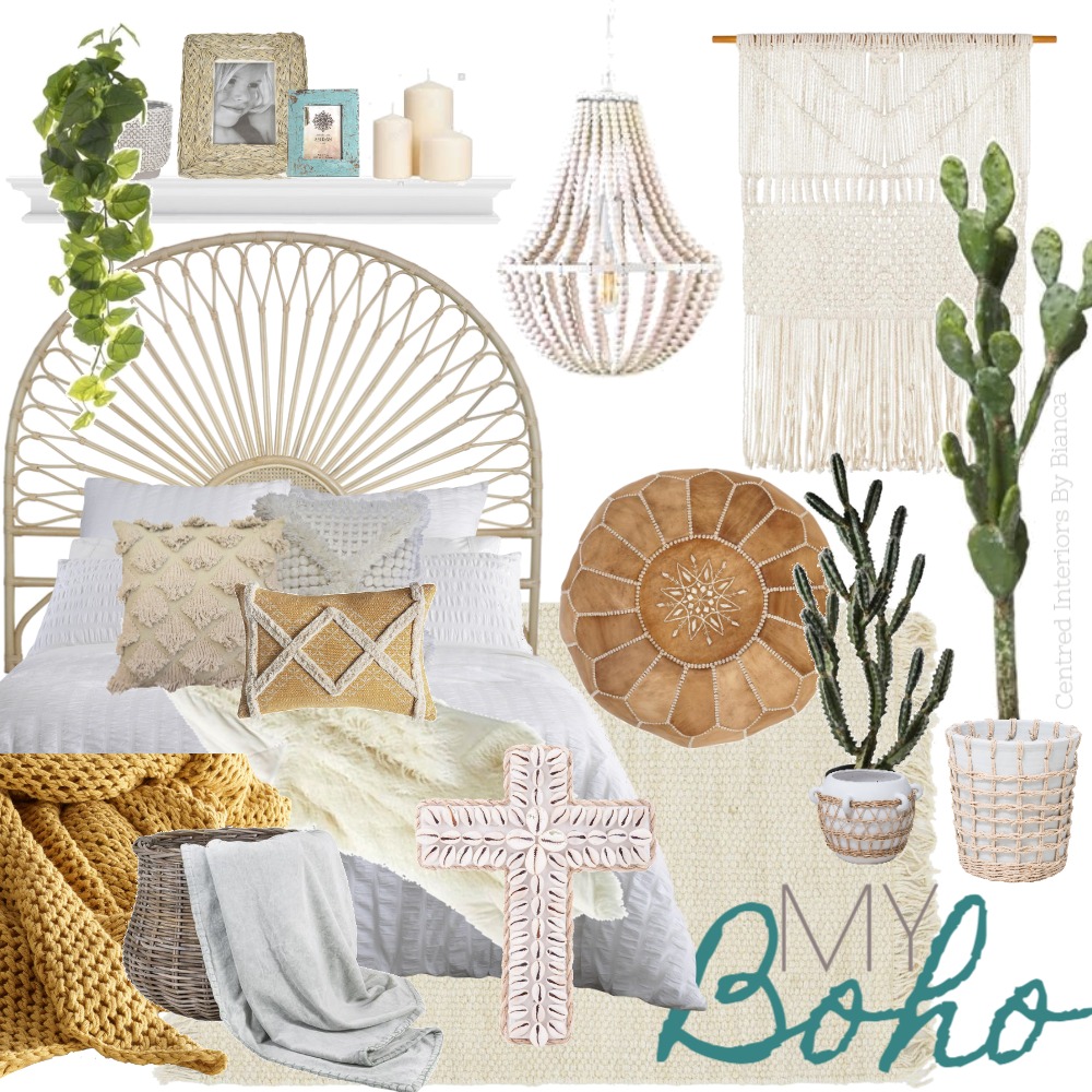 My Boho Interior Design Mood Board by Centred Interiors - Style Sourcebook