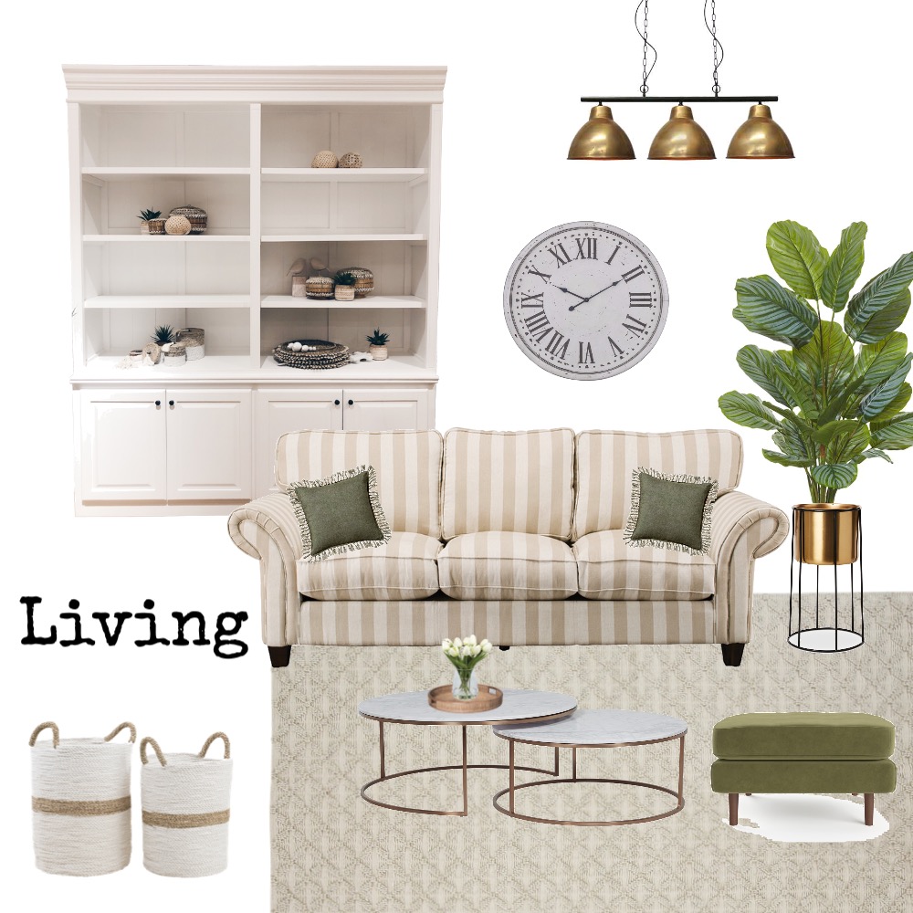 Rustic Farmhouse Chic Interior Design Mood Board by studiojasmine ...