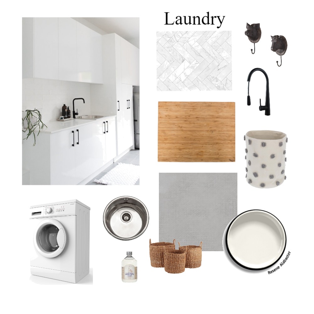 Laundry Interior Design Mood Board by joirain - Style Sourcebook