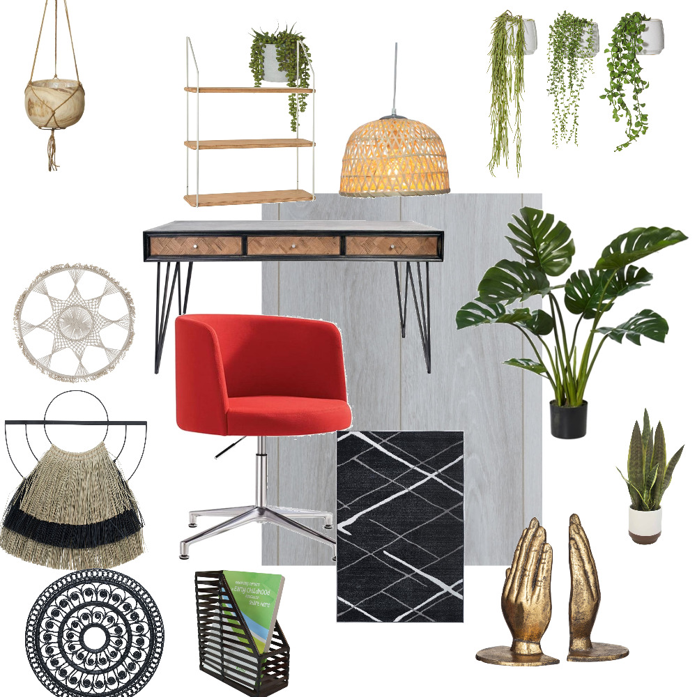 CONCEPT HOME OFFICE Interior Design Mood Board by Ekta - Style Sourcebook