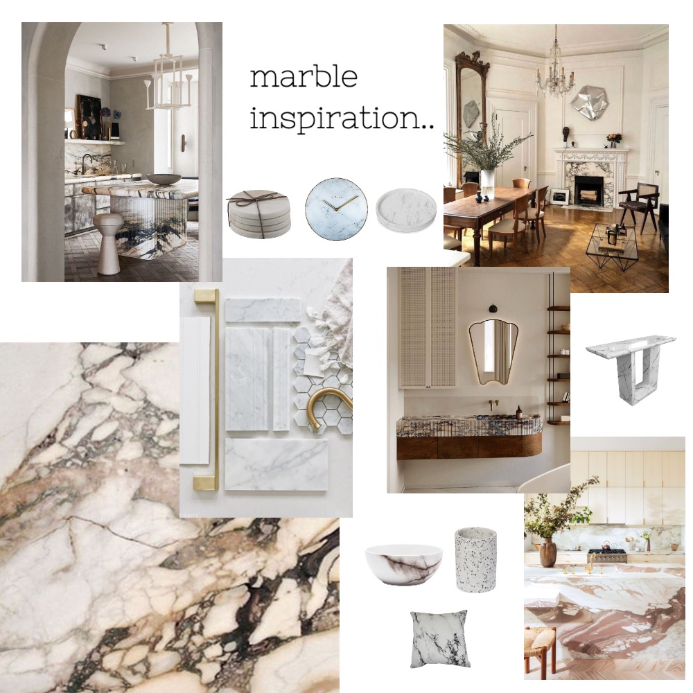 Marble Interior Design Mood Board by tamara13 - Style Sourcebook