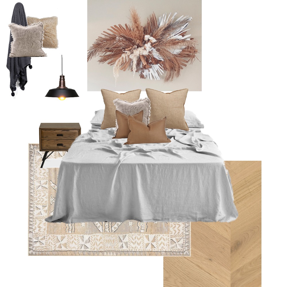boho master Interior Design Mood Board by Zenn House - Style Sourcebook