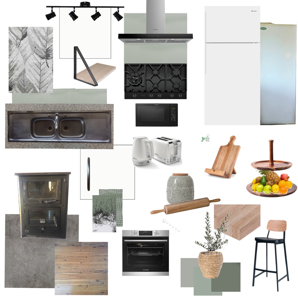 Modern Rustic Kitchen Interior Design Mood Board by CY_art&design ...