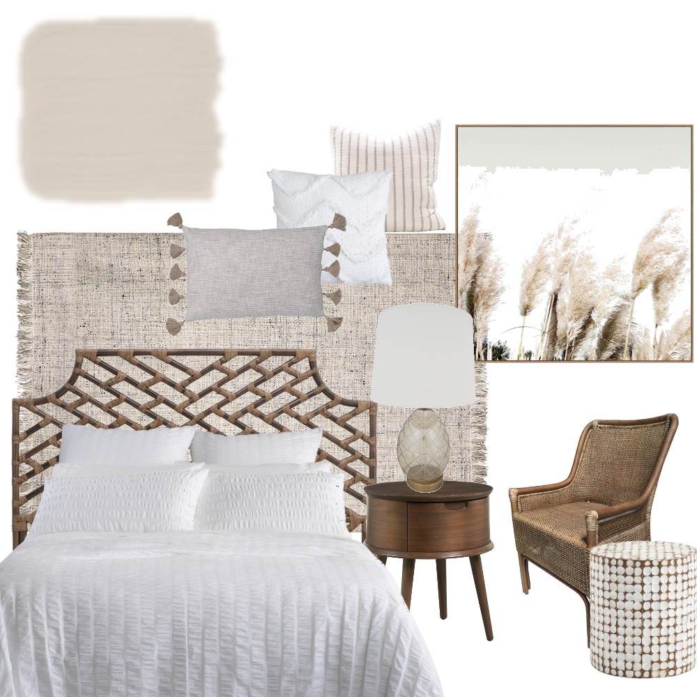 Beige Boho Interior Design Mood Board by laurenseddon - Style Sourcebook