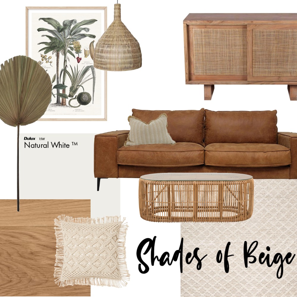 Shades Of Beige Interior Design Mood Board by Hosie Interiors - Style ...