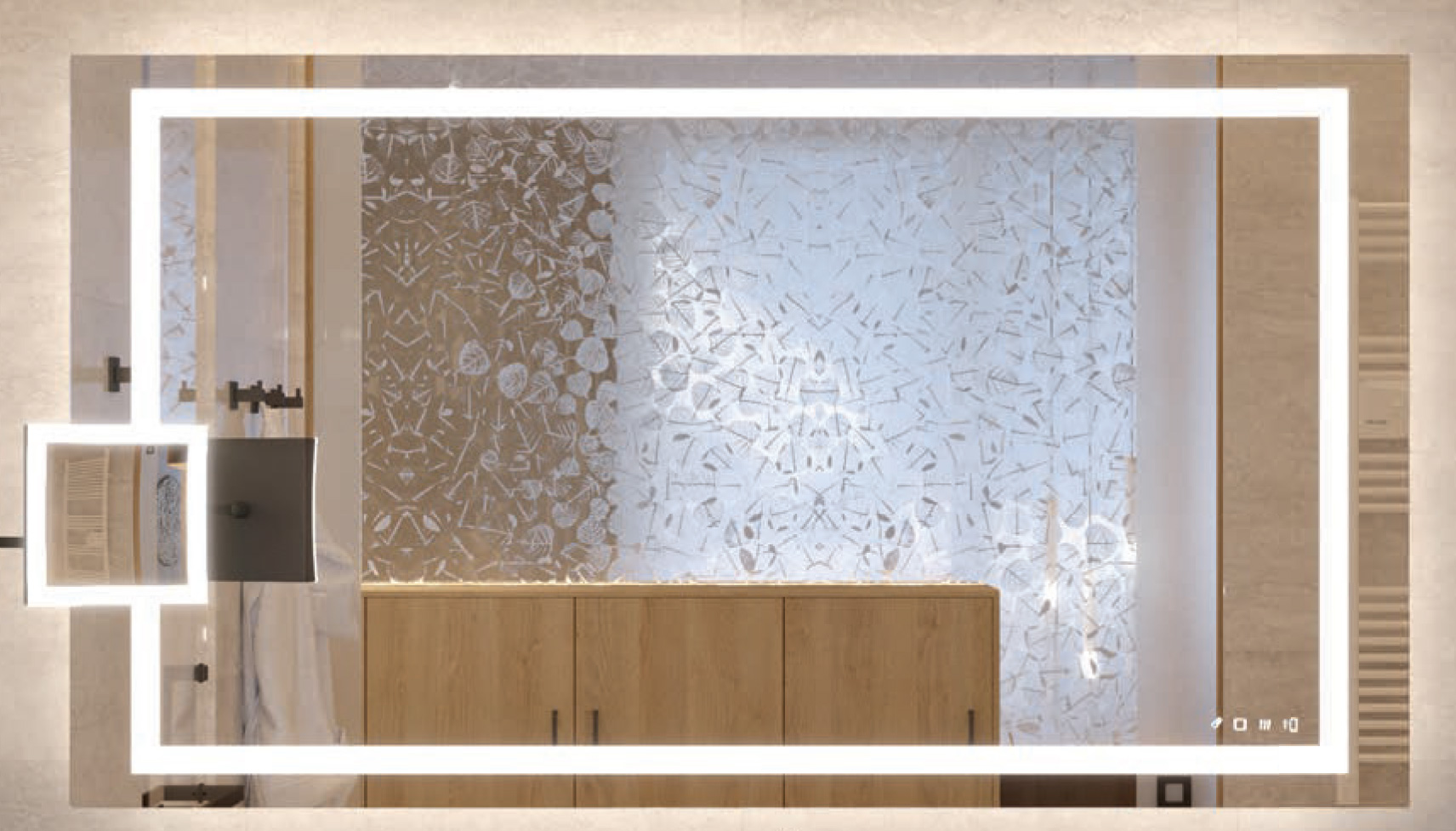 Multi-Dimensional Mirror | Häfele by Häfele - Style Sourcebook