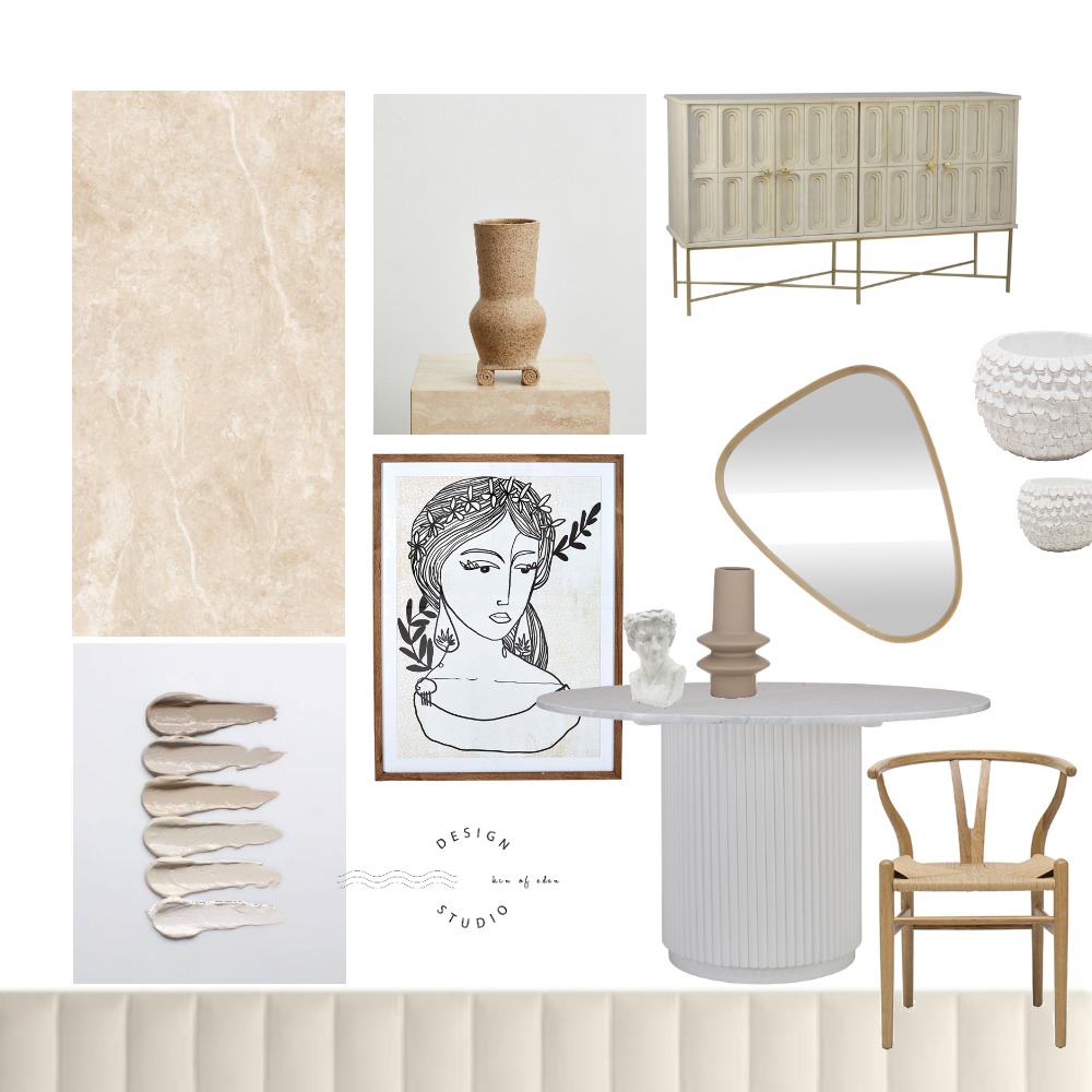 Shades of Beige Interior Design Mood Board by Kin of Eden - Style ...