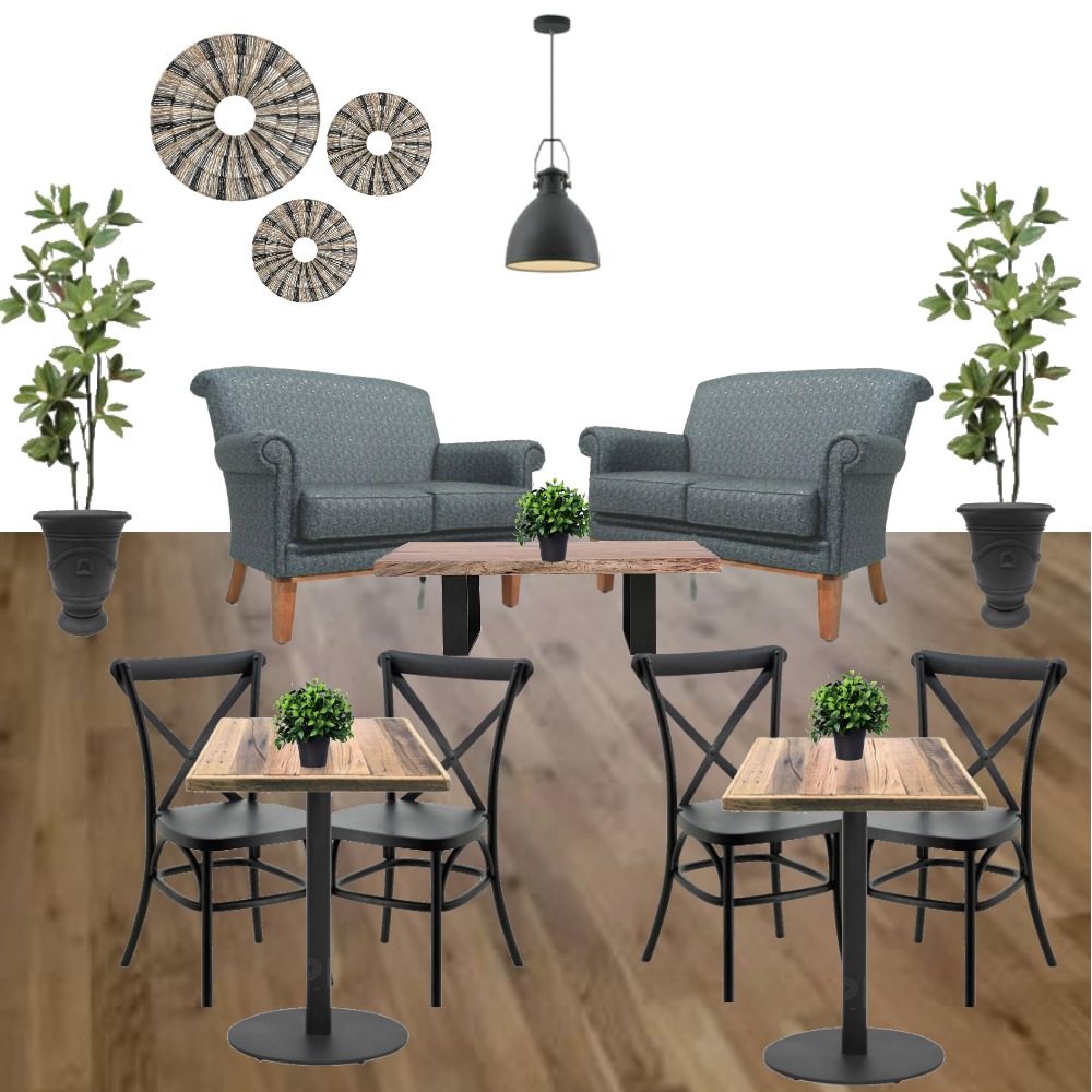 cafe 1 Interior Design Mood Board by InVogue Interiors - Style Sourcebook