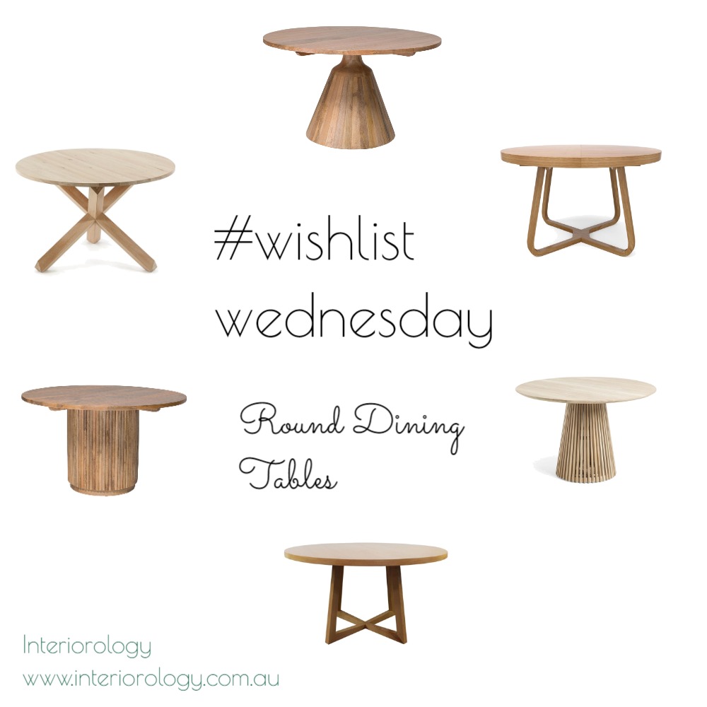 Round Dining Tables Interior Design Mood Board by interiorology - Style ...