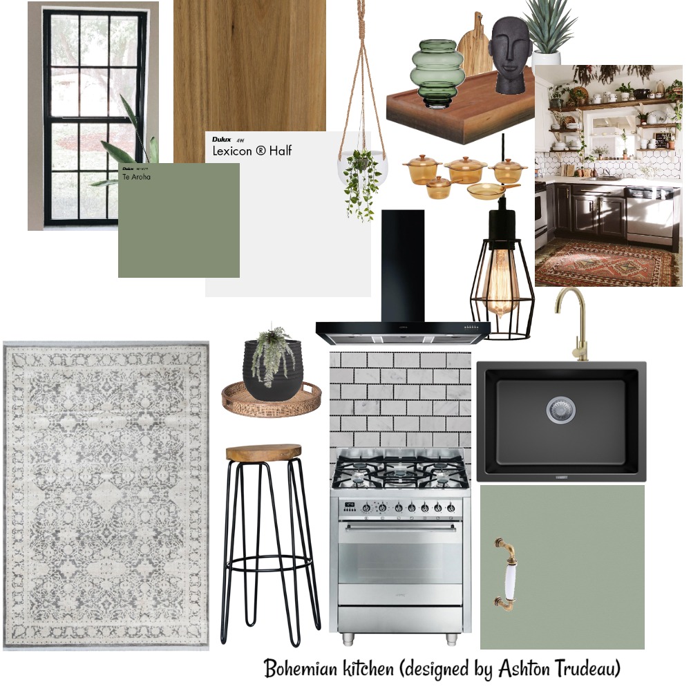 bohemian moodboard 3 final copy Interior Design Mood Board by ...
