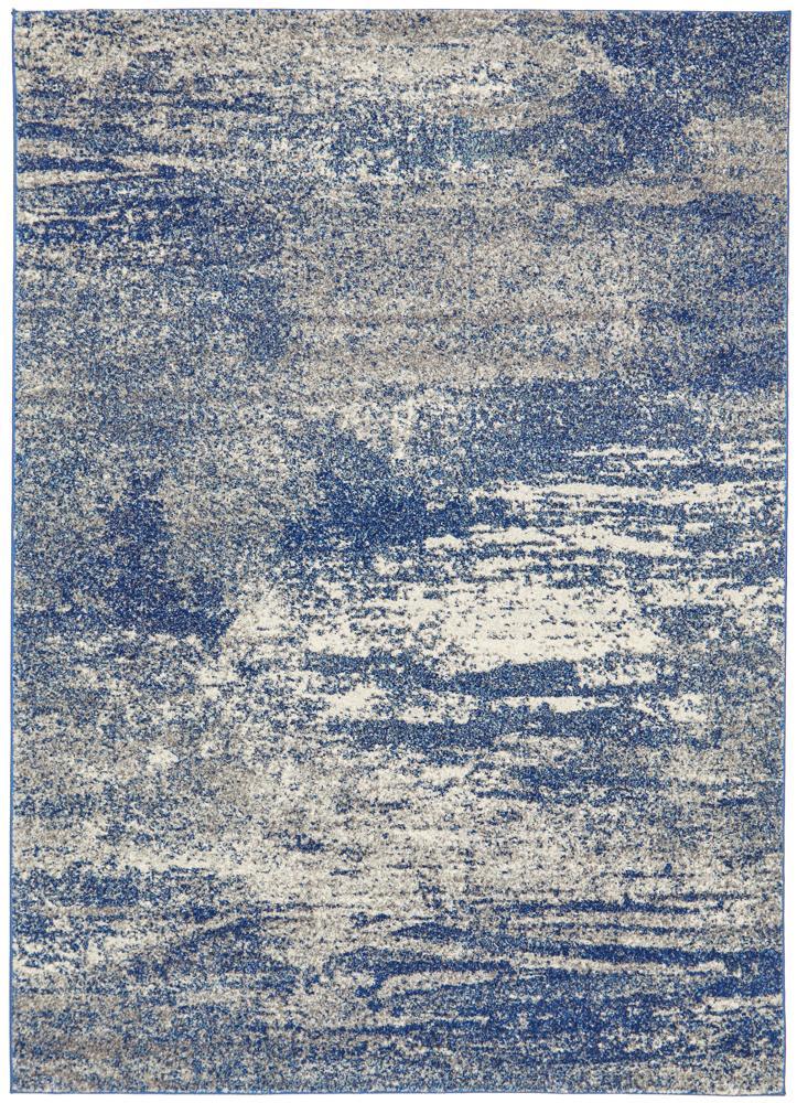 Mirage 355 Blue Rug by Rug Culture - Style Sourcebook